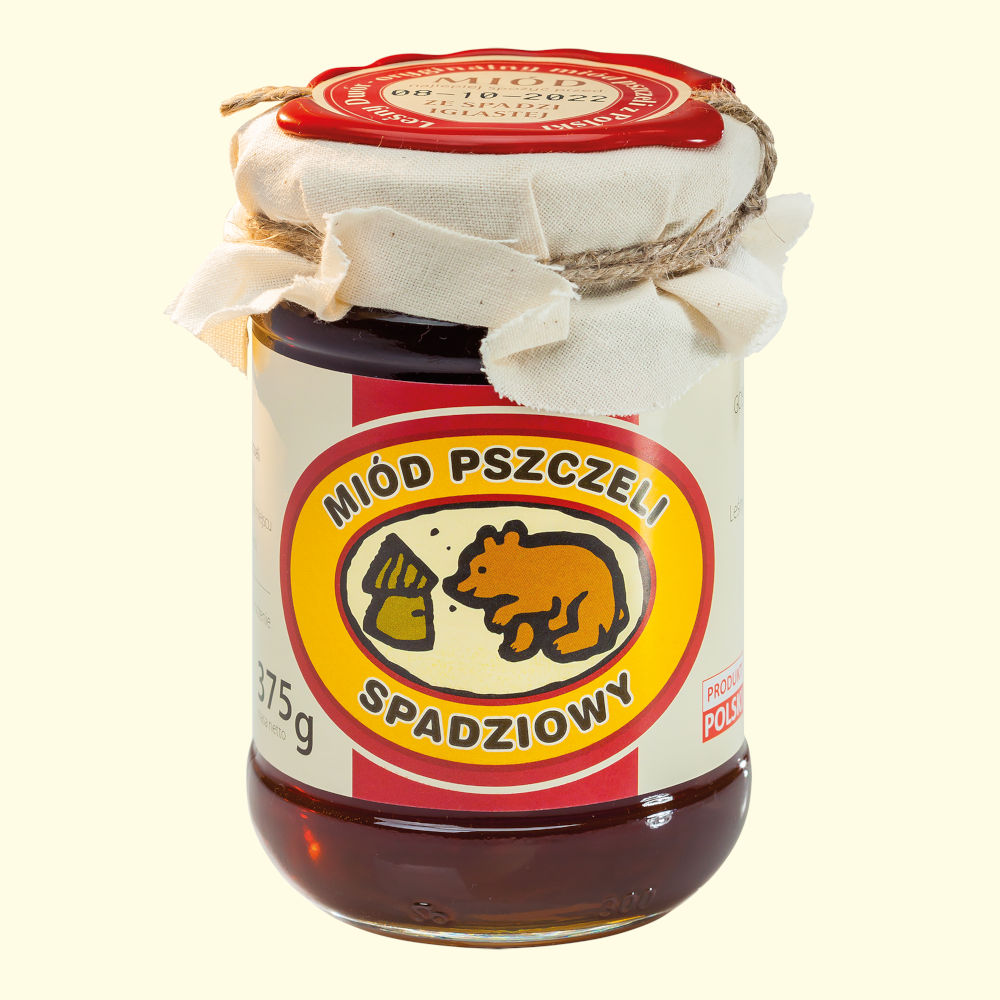 Miód spadziowy iglasty. Gospodarstwo Pasieczne Leśny Dwór